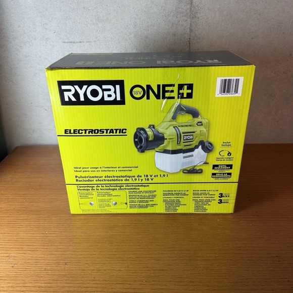 Makeup | Ryobi One 18v Cordless Electrostatic 5 Gal Sprayer Tool Only ...